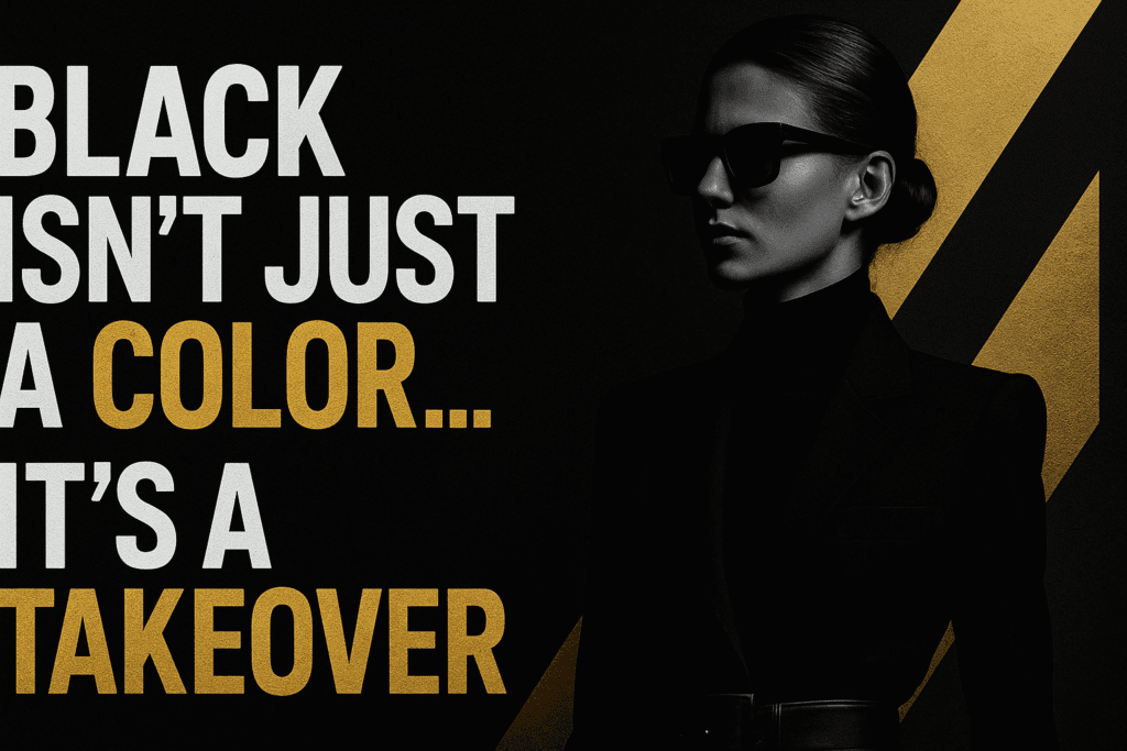 Black is the New Bold: The Dark Revolution in the Fashion Industry ...