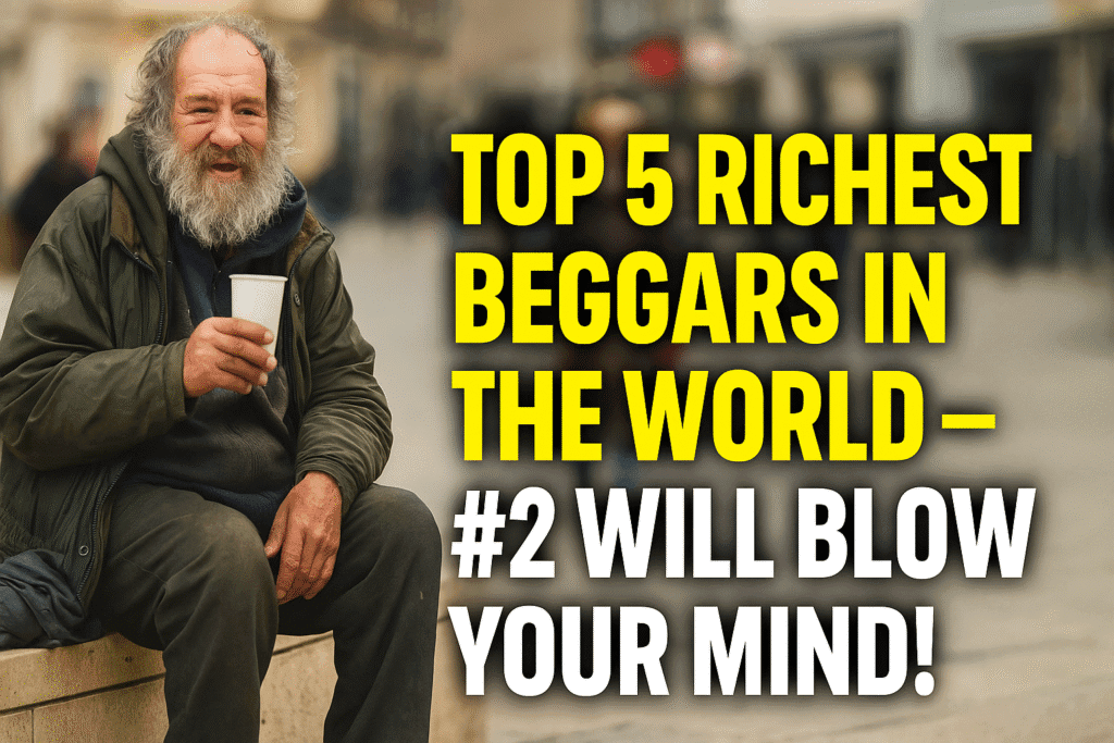 Top 5 Richest Beggars in the World – #2 Will Blow Your Mind! | Top 5s ...